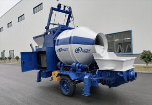 Mini Concrete Mixer with Pump - Productive and Portable to Apply
